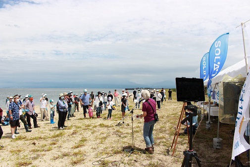 Taiyo Oil provides support for GO-MIX! beach cleaning activities hosted ...